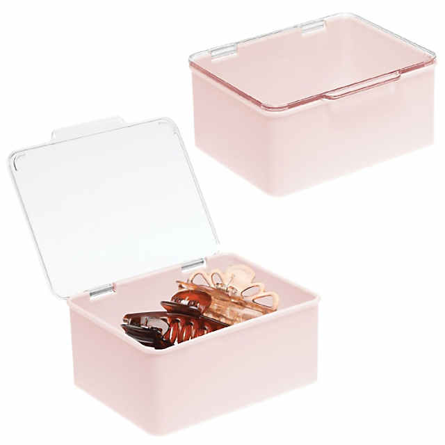 Pink Stackable Storage Bins