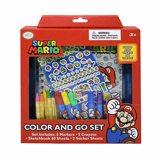 super mario coloring book for kids