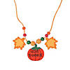 Beaded Thanksgiving Necklace Craft Kit - Discontinued
