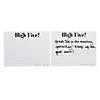 “High Five” Reward Cards - Discontinued
