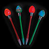 Light-Up Christmas Bulb Pens - Discontinued