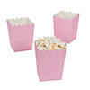 Mini Light Pink Popcorn Boxes