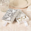 Silver Wedding Pull Favor Boxes - Discontinued