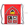 11 1/4" x 13 3/4" Medium Nonwoven Polypropylene Barnyard Drawstring ...