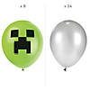 11" Minecraft Party Balloon Decorating Kit – 32 Pc.