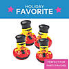 2" Classic Christmas Nutcracker Red Rubber Ducks - 12 Pc.