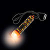 3 1/2" Bulk 144 Pc. Mini Candy Corn Plastic Flashlights on a Breakaway Rope