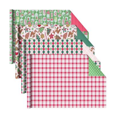 30" x 10' Wrapping Paper Bundle (4-pack) - Sweet Treats | Oriental Trading
