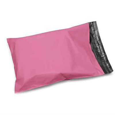 300 Count 14.5 x 19 Pink Poly Bag Mailer Envelopes 2 Mil | Oriental Trading