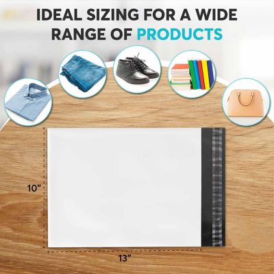 300 Count 9x12 White Poly Bag Mailer | Oriental Trading
