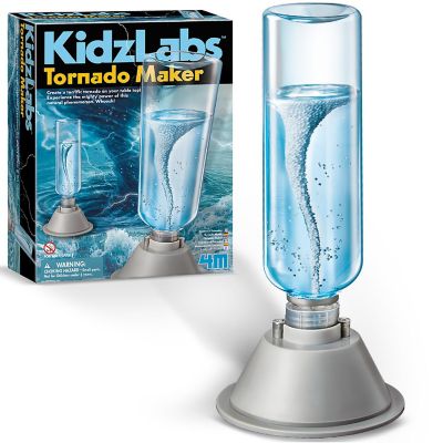 4M: KidzLabs Tornado Maker - DIY Battery-Powered Water Tornado, STEM ...