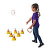 5 1/4" x 8" Fall Candy Corn Cone Style Toss Game Set - 12 Pc ...