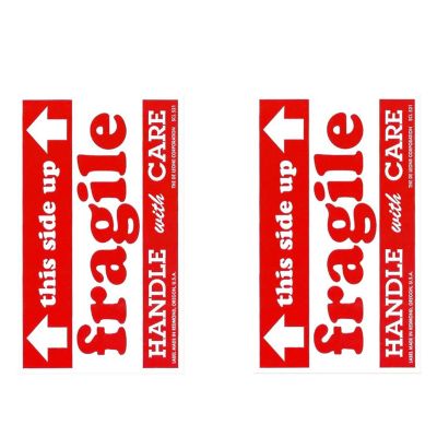 5" x 3" Durable This Side Up Shipping Labels with Easy Application ...