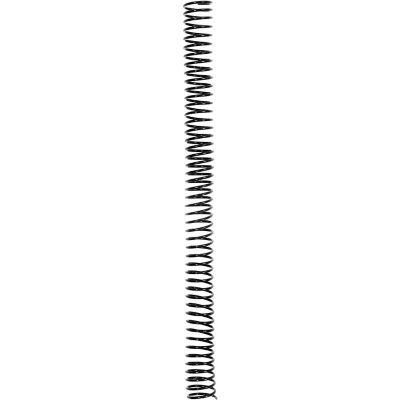 50 Pack Black Spiral Binding Coils, Plastic Spines for 160 Sheets, 12 in, 20mm, 4:1 Pitch