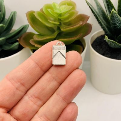 50 Pcs Silver Crayon Box 3D Charms | Oriental Trading