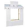 56" x 80" Customizable White Tabletop Hut with Frame Decorating Kit - 6 Pc.