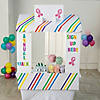 56" x 80" Customizable White Tabletop Hut with Frame Decorating Kit - 6 Pc.