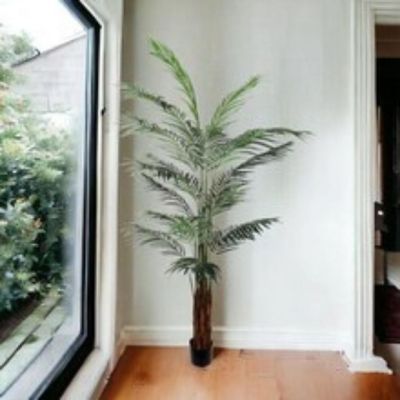 7-Foot Artificial Palm Tree Plant | Oriental Trading