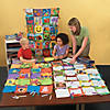 8" DIY White Operation Cooperation Classroom Quilt Squares - Makes 1 Quilt