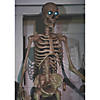 8 Ft. Towering Skeleton with Projection Eyes Halloween Decoration ...
