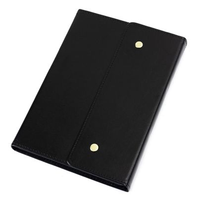 AC Point Planner Snap Leatherette Planner 6"X8"-Black - Dot Grid - 120 ...