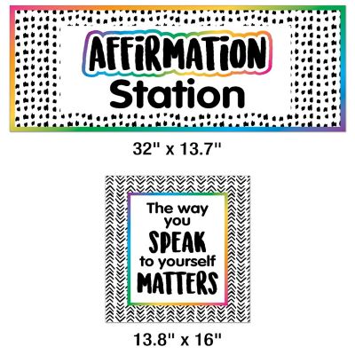 Affirmation Station Bulletin Board Set | Oriental Trading