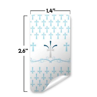 AmandaCreation Holy Communion Blue Mini Candybar Wrappers 45pc ...