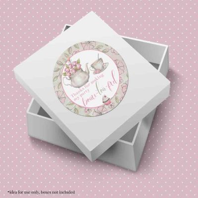 AmandaCreation Watercolor Tea Party Envelope Seals 40pc. | Oriental Trading