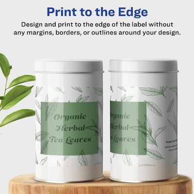 Avery Glossy Clear Rectangle Labels, 7.75" x 3.25", 200 Labels ...