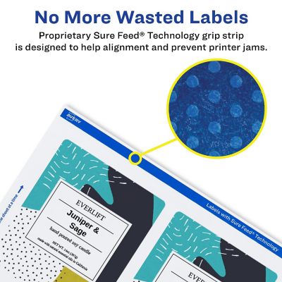 Avery Matte White Rectangle Labels, 3" x 3.75", 1,500 Labels | Oriental ...