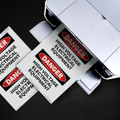 Avery Reflective Labels, 5" x 7", Silver, 20 Labels (61583) | Oriental ...