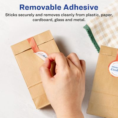 Avery Removable Lollipop Labels, 1" x 4", 400ct | Oriental Trading
