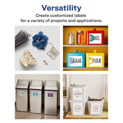 Avery Removable Rectangle Labels, 4" x 5", 200ct | Oriental Trading