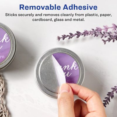 Avery Removable Round Labels, 1.5" diameter, 2,000ct | Oriental Trading