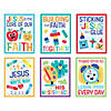 Back to School Religious Poster Set – 6 Pc.