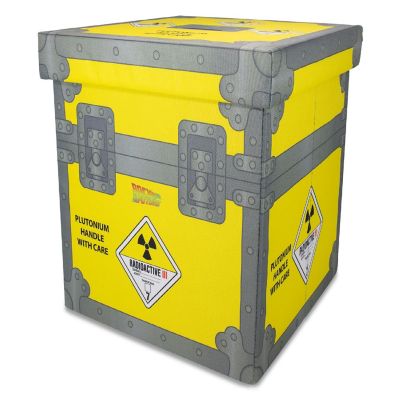 Back to the Future Plutonium Storage Bin Cube Organizer with Lid 15 ...