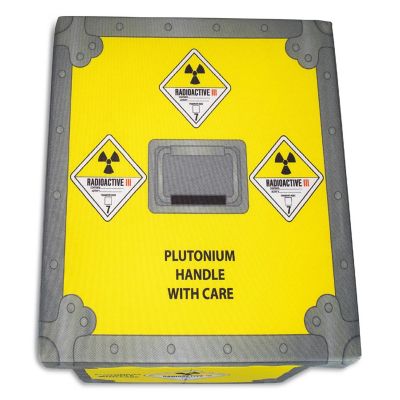 Back to the Future Plutonium Storage Bin Cube Organizer with Lid 15 ...