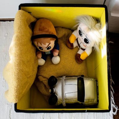 Back to the Future Plutonium Storage Bin Cube Organizer with Lid 15 ...
