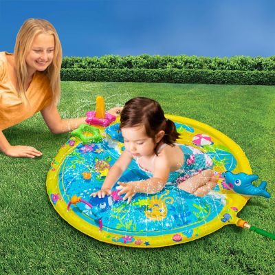 Banzai Wiggle 'N Waves Sprinkling Mat | Oriental Trading