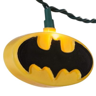 Batman Bat Logo Christmas Light Set with 10 Lights
