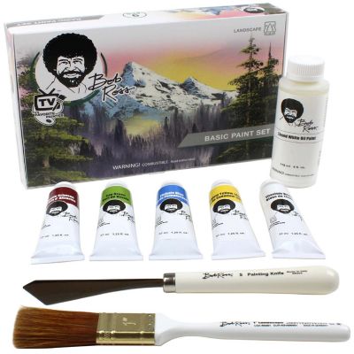 Bob Ross Basic Paint Set-10 Piece Set | Oriental Trading