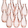 Bulk 12 Pc. Pink Glass Vases | Oriental Trading