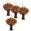 Bulk Fall Tree Crinkle Tissue Paper Craft Kit - Makes 48
