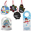 Bulk Holy Trinity Snowman Craft Kit Assortment - Makes 60