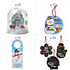 Bulk Holy Trinity Snowman Craft Kit Assortment - Makes 60