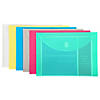 C-Line Poly XL Reusable Envelope, Letter Size, Side Load, Assorted ...