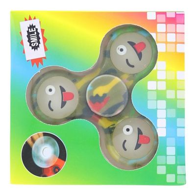 Camo Emoji Fidget Spinner Smiley | Oriental Trading