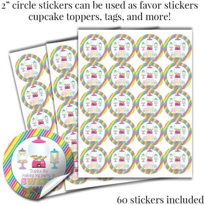 Candy Shop Sticker Bundle 429pc. by AmandaCreation | Oriental Trading