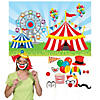 Carnival Photo Booth Backdrop & Props Kit - 15 Pc.