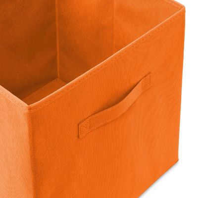 Casafield 6 Collapsible 13" Fabric Cubby Cube Storage Bin Baskets for ...